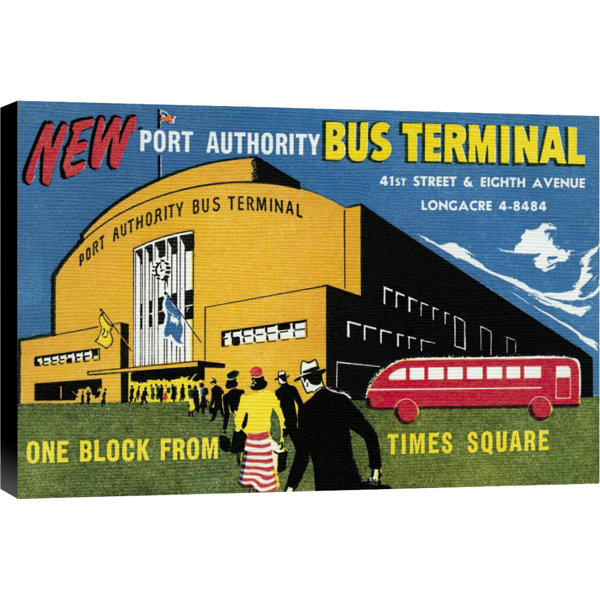 Global Gallery New Port Authority Bus Terminal - Graphic Art on | Wayfair