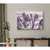 Laurel Foundry Modern Farmhouse Lavender Floral Arrangement in Pot ...