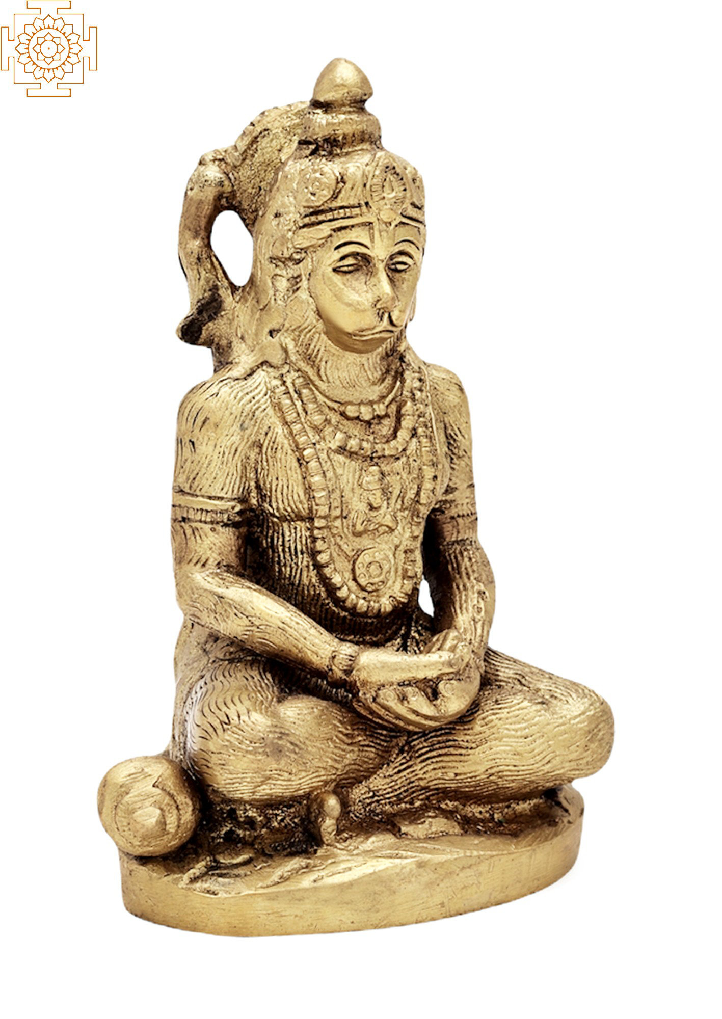 Exotic India Small Bhagwan Hanuman Ji Figurine | Wayfair