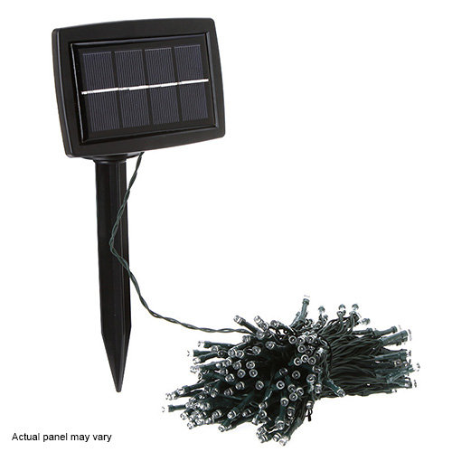 Arlmont & Co. Beklabito 72'' Solar Powered 200 - Bulb Wide Angle LED ...