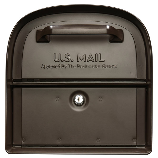 Architectural Mailboxes Oasis 360 Locking Post Mounted Mailbox ...