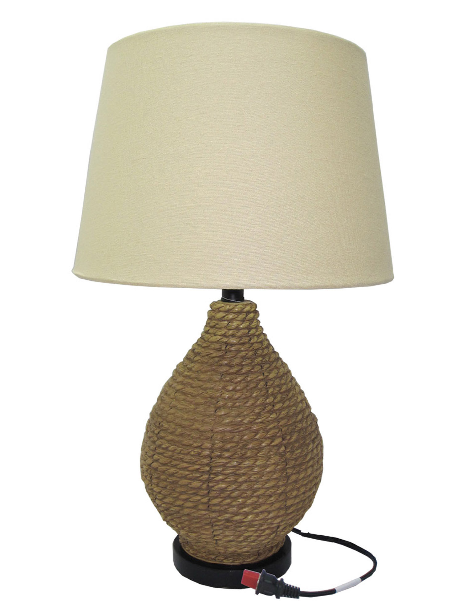 Santa's Workshop Jute Rope Table Lamp | Wayfair