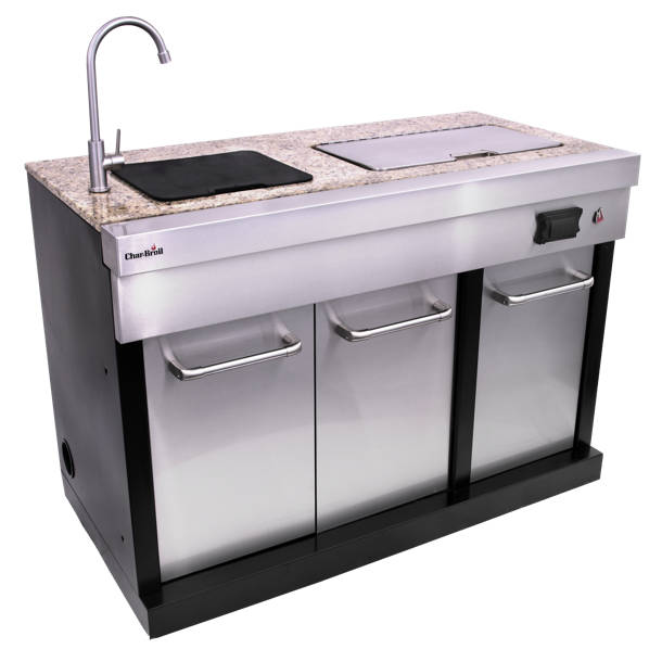 ThorKitchen 32" Stainless Steel Free Standing Modular Kitchen Package ...