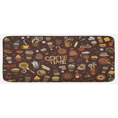 Bless international Coffee Kitchen Mat | Wayfair