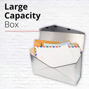 NACH Envelope Wall Mounted Mailbox & Reviews | Wayfair