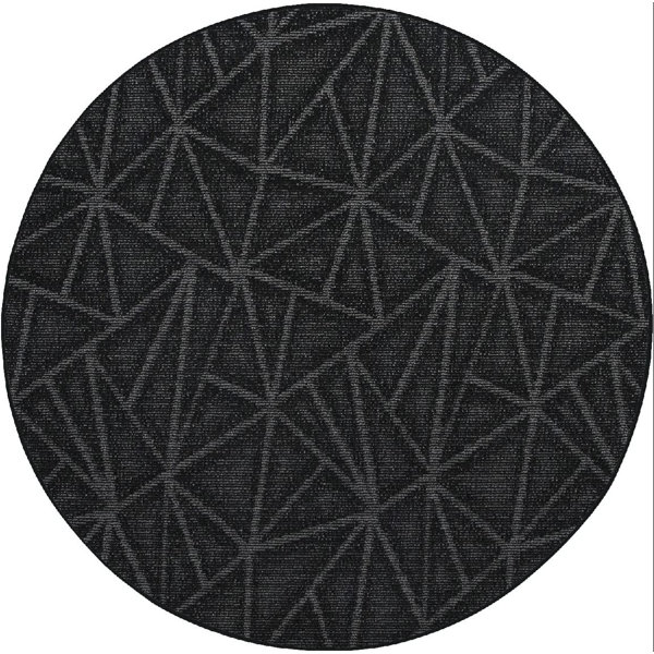 Latitude Run® Holdren Geometric Machine Woven Nylon Indoor / Outdoor ...