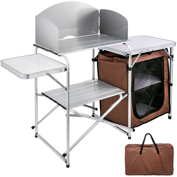 VEVOR Camping Kitchen Table Folding Portable Tent & Reviews | Wayfair