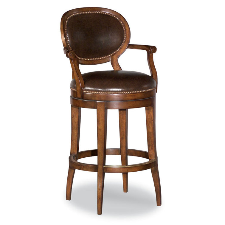 WoodbridgeFurniture Swivel Bar & Counter Stool - Wayfair Canada