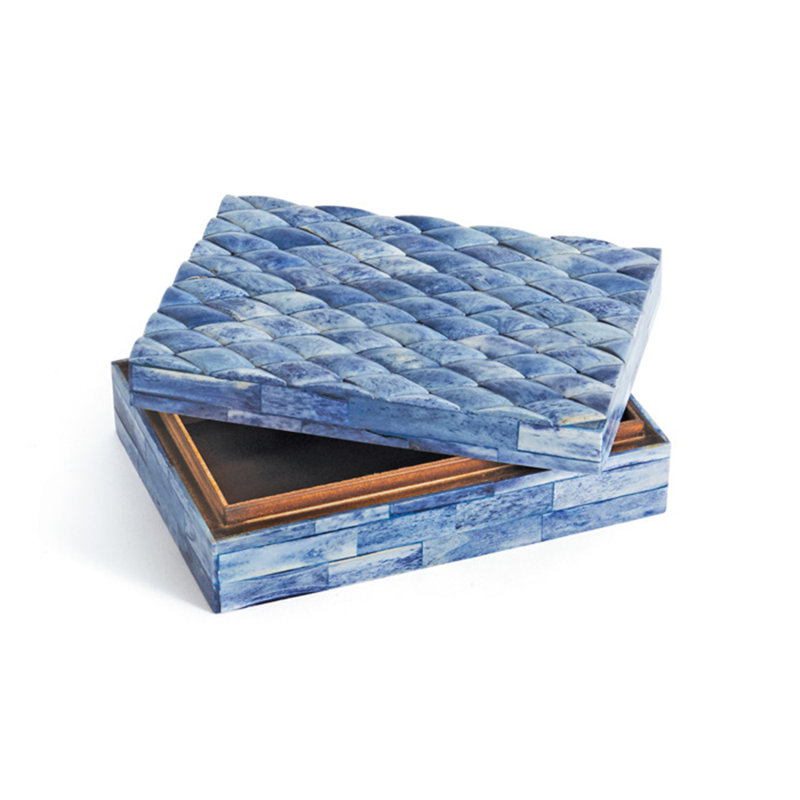 Wrought Studio South End Solid Wood Box | Wayfair