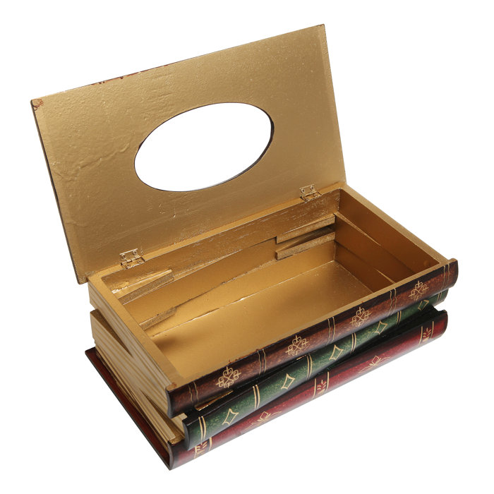 Canora Grey Castlewood Book Tissue Box Cover & Reviews | Wayfair