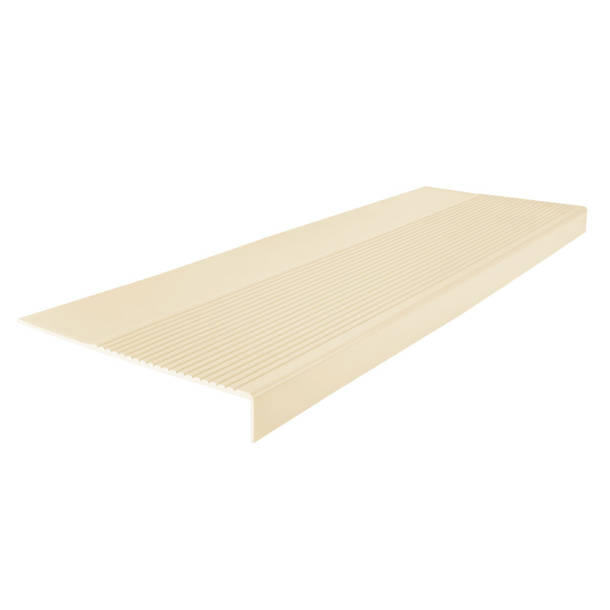 ROPPE 48" Vinyl Rib Square Nose Stair Tread | Wayfair