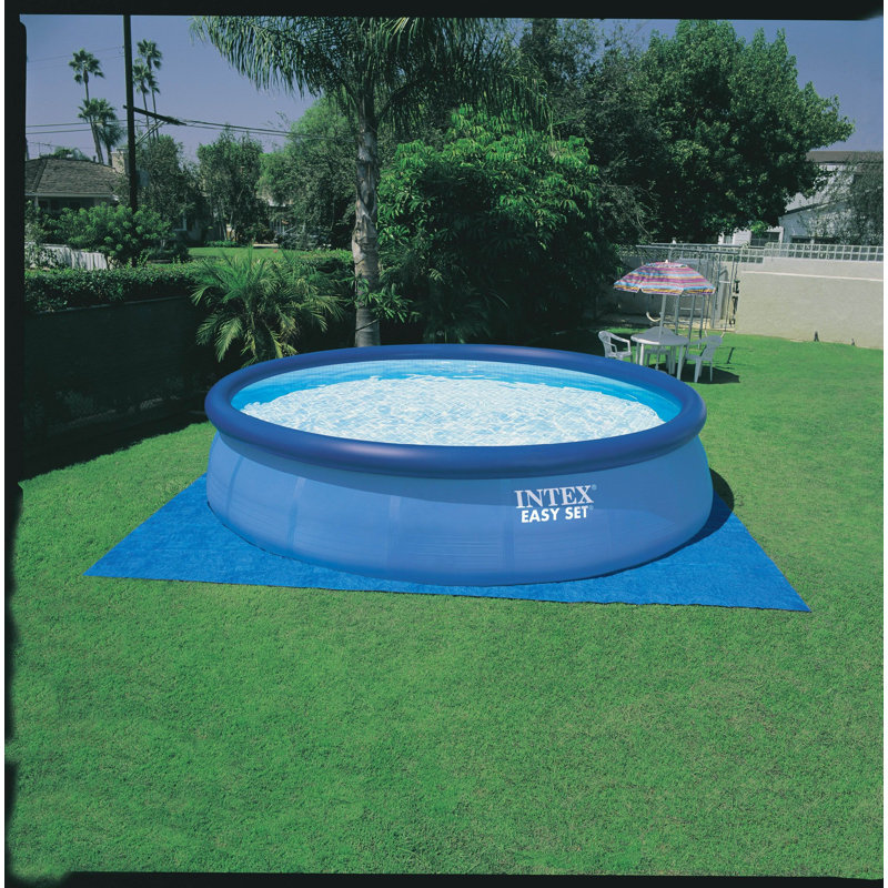 Intex 15ft x 48in Easy Swimming Pool Kit w/ 1000 GPH GFCI Filter Pump ...