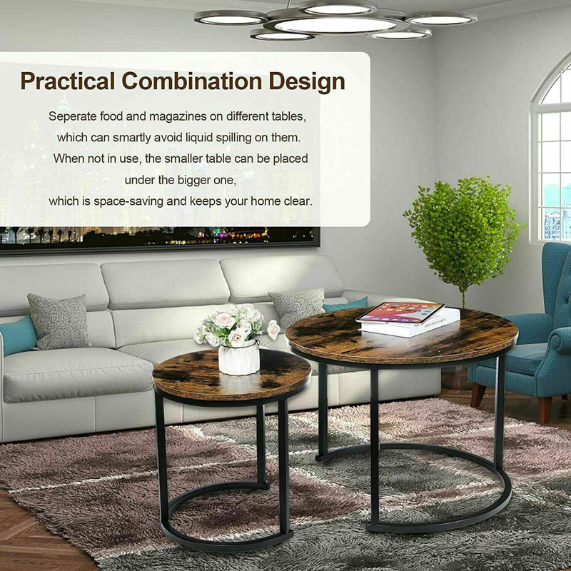 17 Stories Nesting End Table | Wayfair
