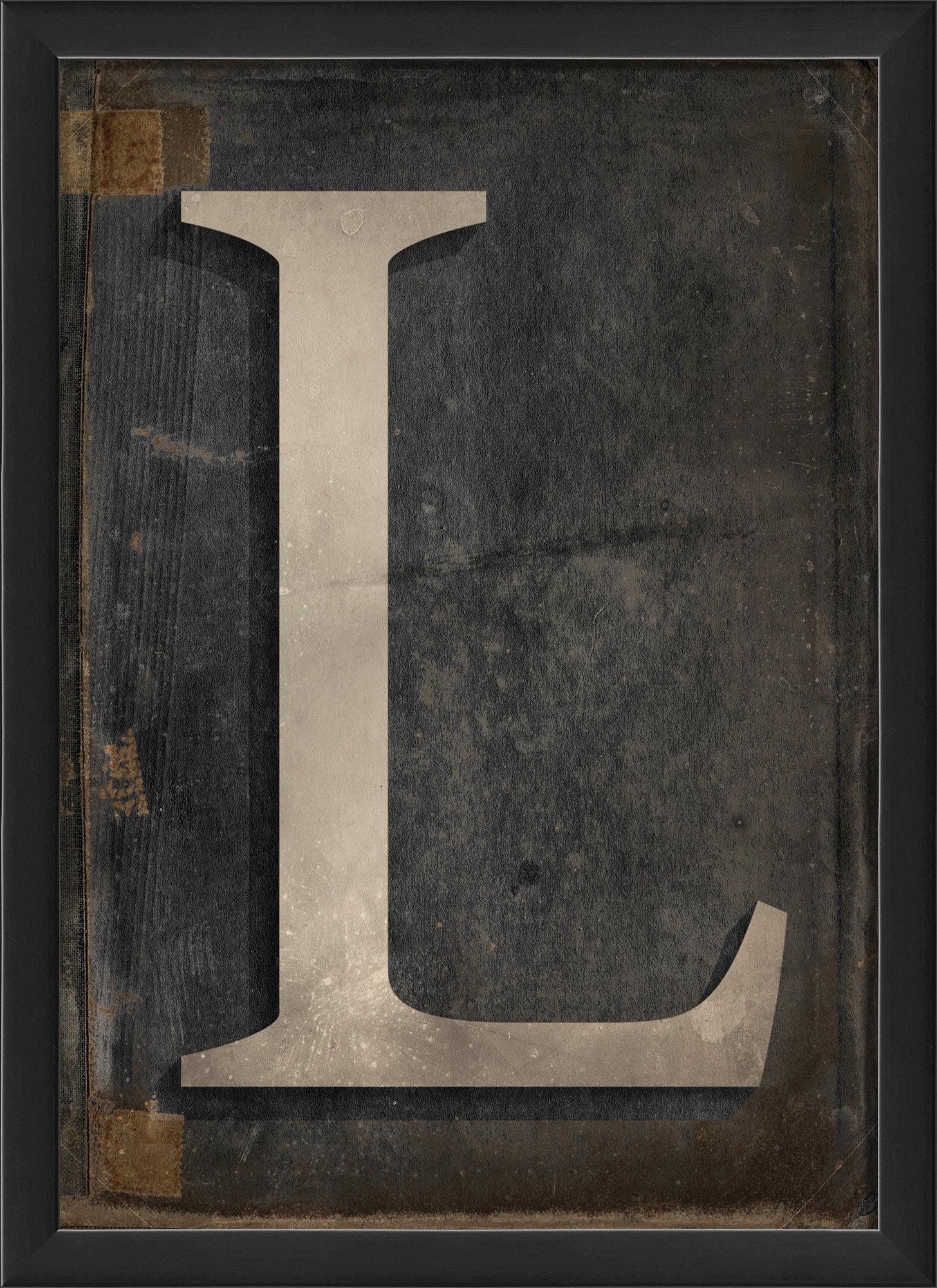 Williston Forge Letter L - Picture Frame Textual Art & Reviews | Wayfair