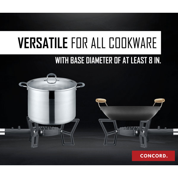 Concord Cookware Single Burner High Pressure Propane Cooking Kit | Wayfair