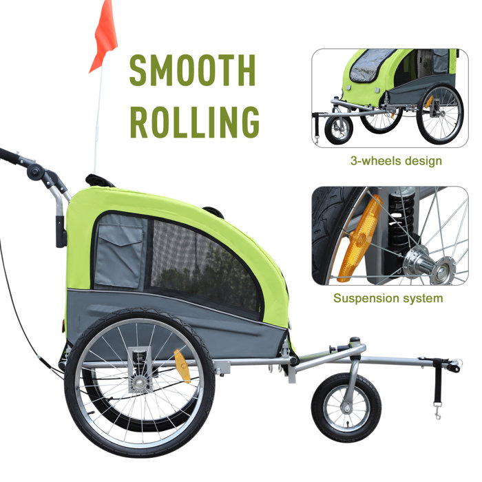 Aosom Steel Jogger Stroller & Reviews | Wayfair