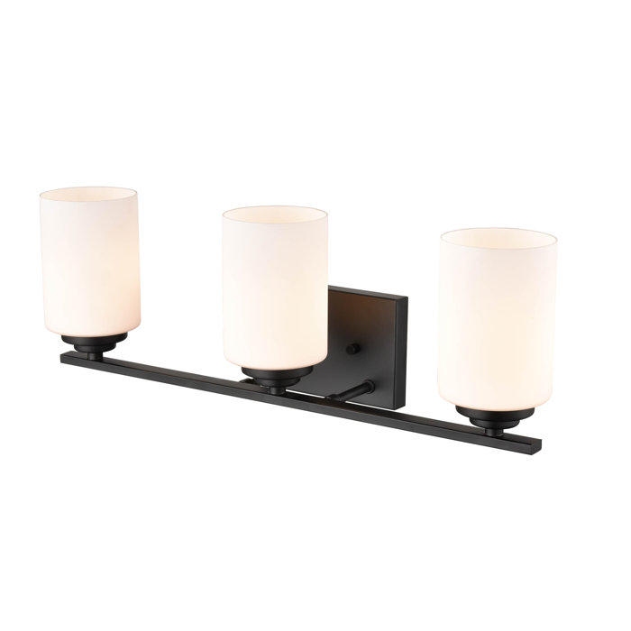 Lark Manor Berner 3 - Light Dimmable Vanity Light & Reviews | Wayfair