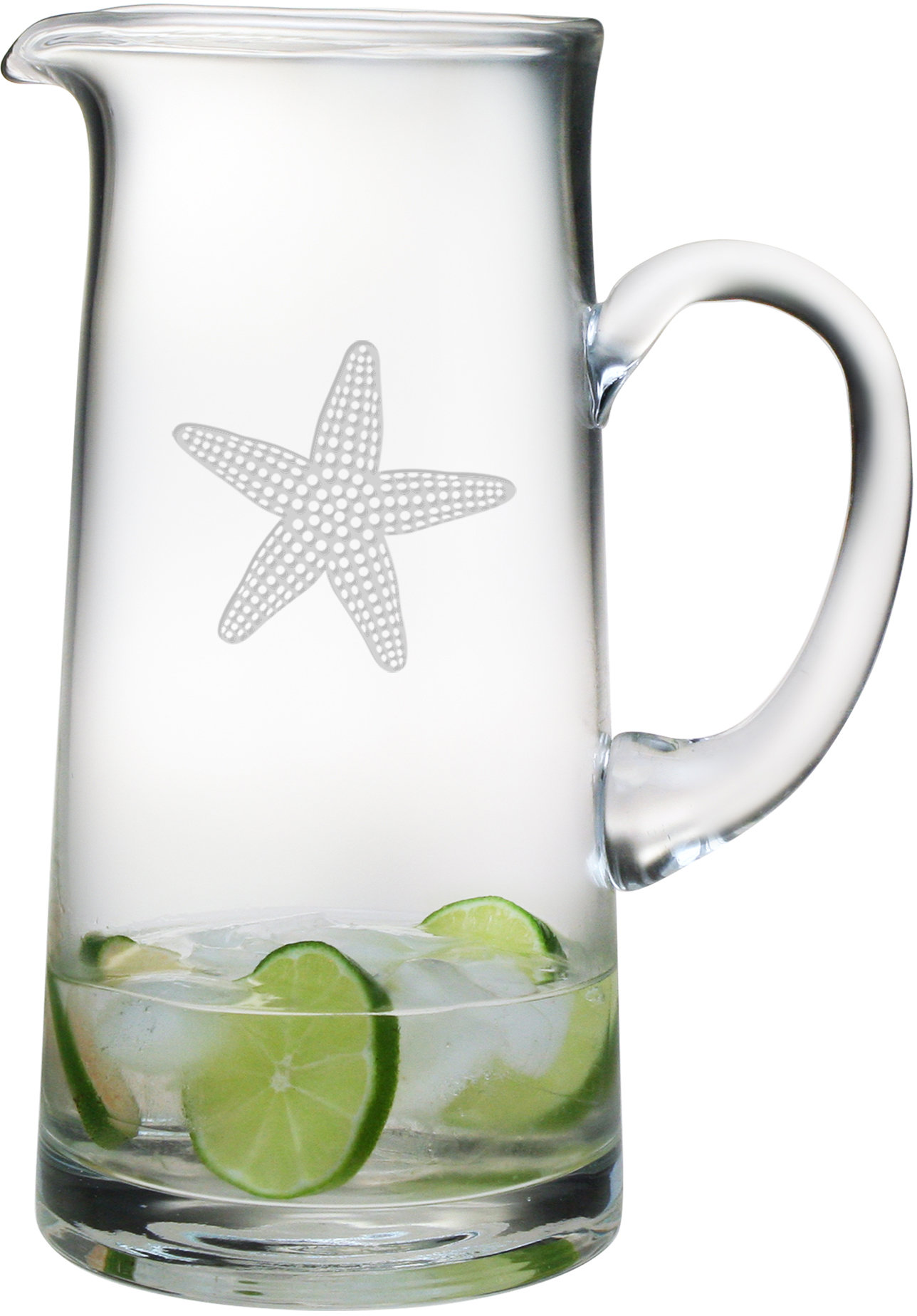 Susquehanna Glass Starfish Tankard Pitcher & Reviews | Wayfair