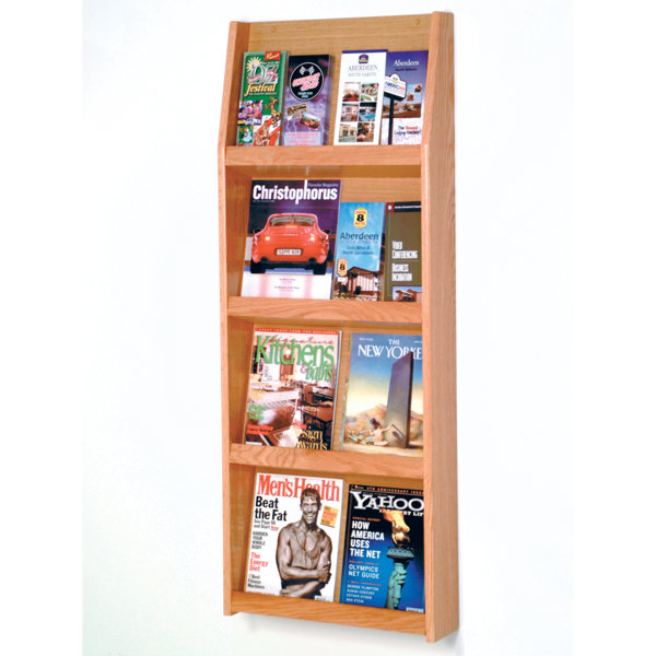 Wooden Mallet 8 Magazine / 16 Brochure Wall Display & Reviews | Wayfair