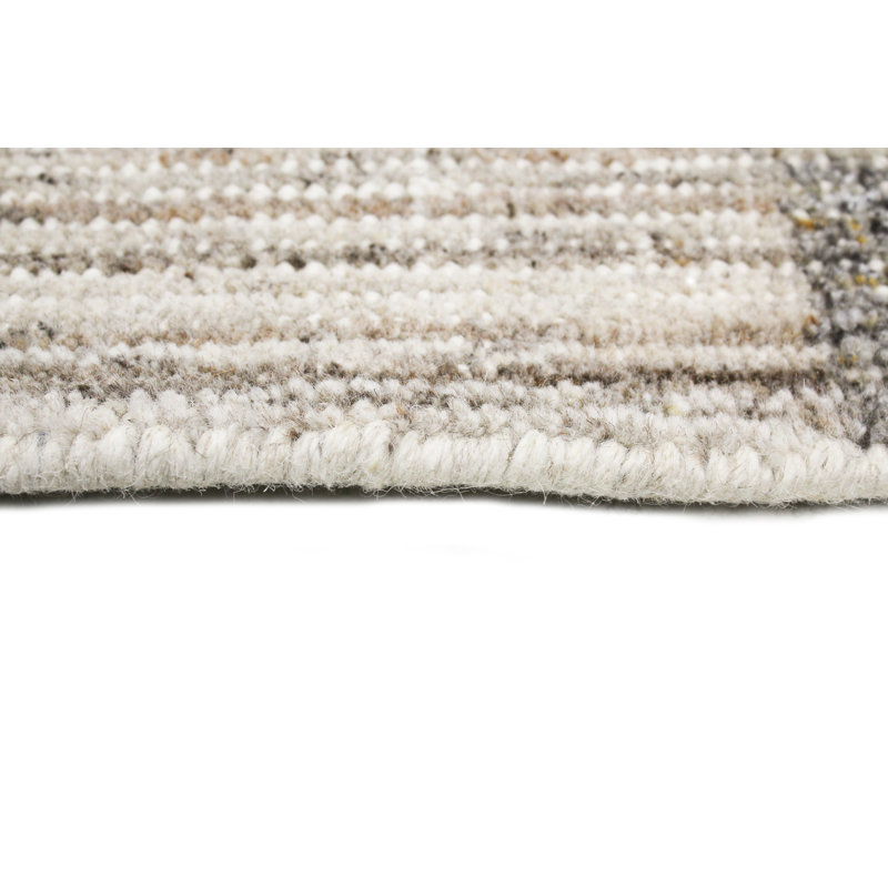 Raisa Handmade Wool Beige/Brown Rug & Reviews | Joss & Main