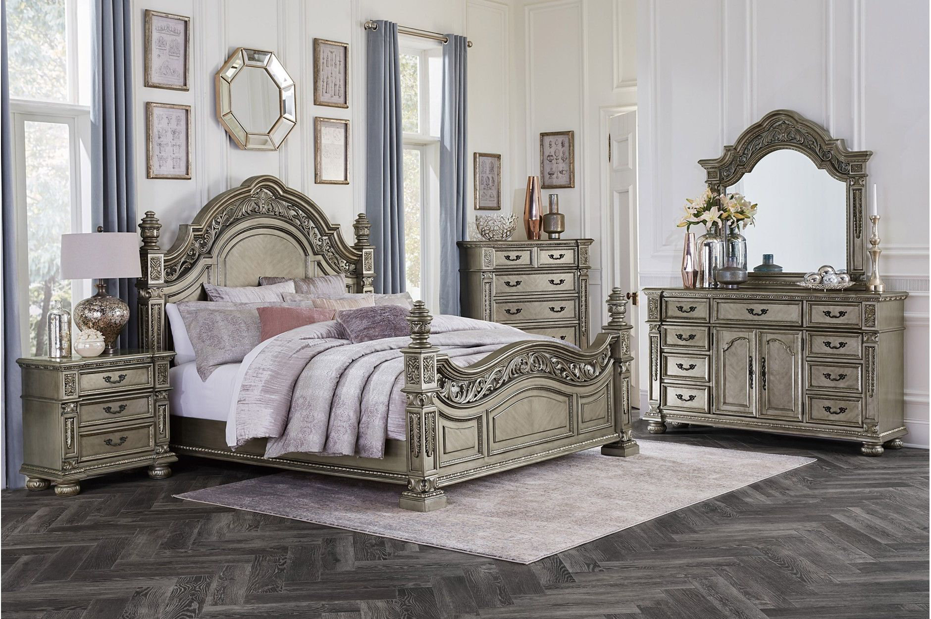 Bloomsbury Market Allyanah 6 Piece Bedroom Set | Wayfair