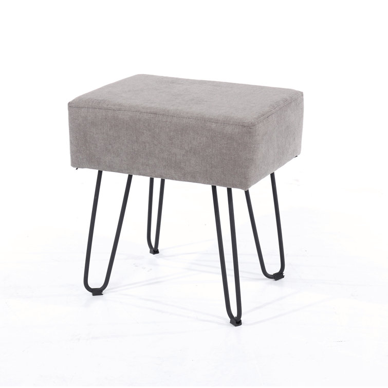 Mack + Milo Abbottsmoor 47Cm Tall Dressing Table Stool & Reviews ...