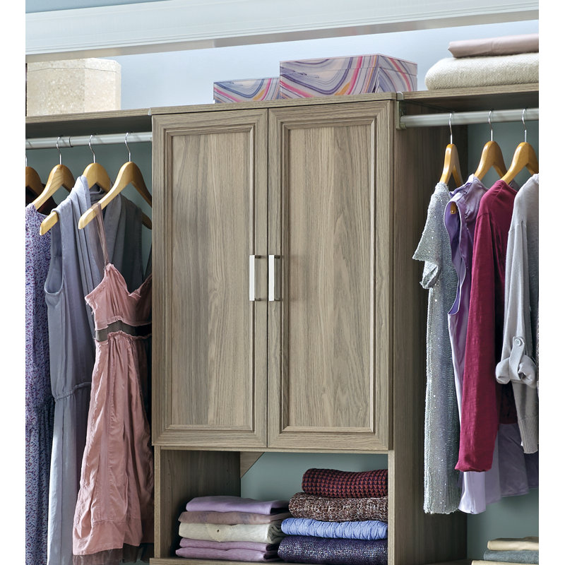 ClosetMaid SuiteSymphony 84" W - 120" W Closet System with Drawers and ...