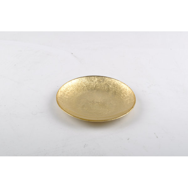 Gold-drip-plates | Wayfair