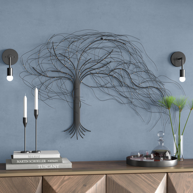 Wade Logan® Metal Windy Tree Wall Décor & Reviews - Wayfair Canada