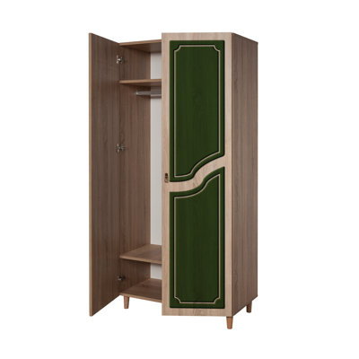 Bless international Manufactured Wood Armoire | Wayfair