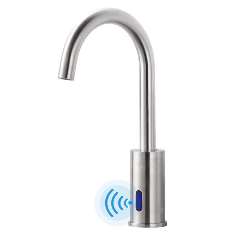 WOWOW Touchless Single Hole Bathroom Faucet | Wayfair