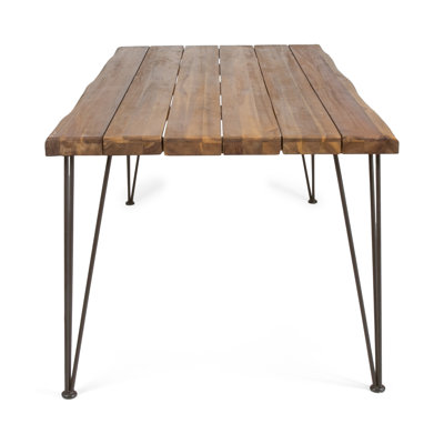 Union Rustic Vikesha 72'' Dining Table & Reviews | Wayfair