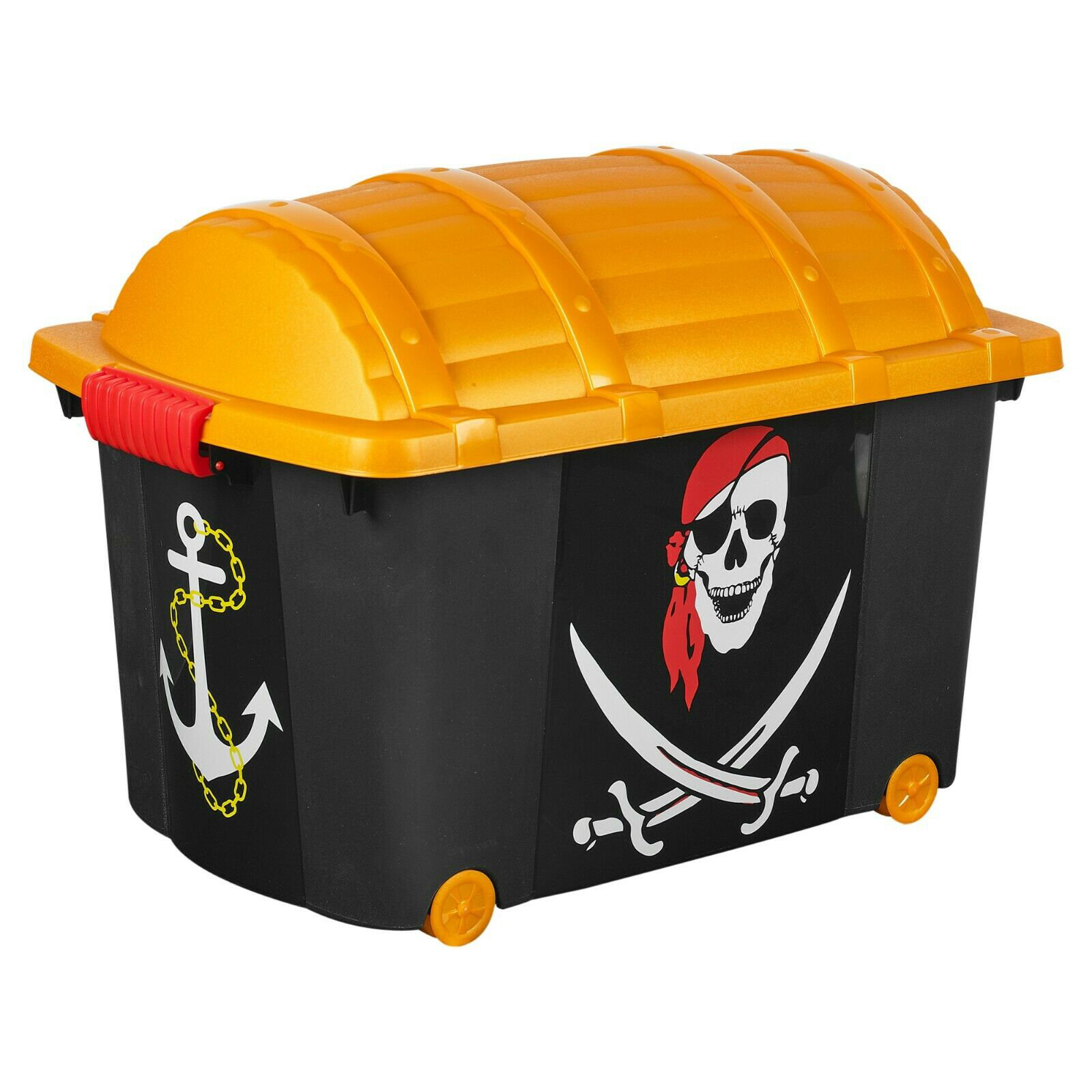Zoomie Kids Pirate Treasure Plastic Storage Boxes | Wayfair.co.uk
