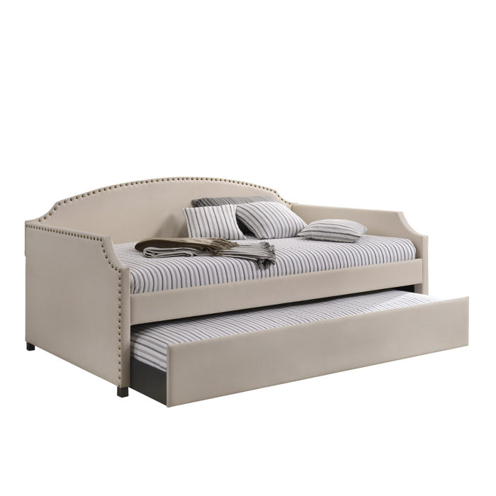 Kelly Clarkson Home Jordane Upholstered Daybed with Trundle & Reviews ...