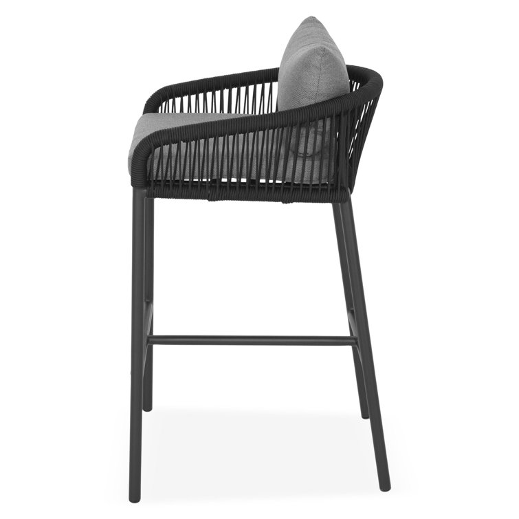 17 Stories Jamyia Bar Stool with Cushion | Wayfair.co.uk
