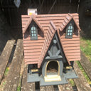 One Allium Way® Luetta Fairytale Cottage 13 inx 10 in x 9 in Hanging ...