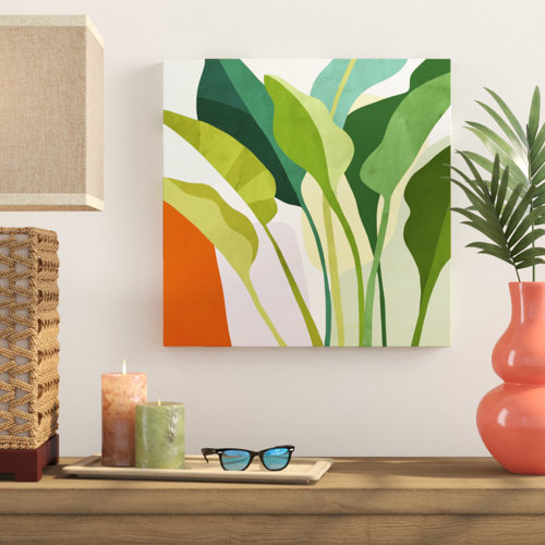 Beachcrest Home Tropica I On Canvas by Victoria Borges Graphic Art ...