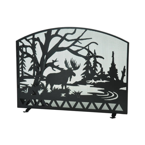 Millwood Pines Sharma Deer Fireback & Reviews | Wayfair