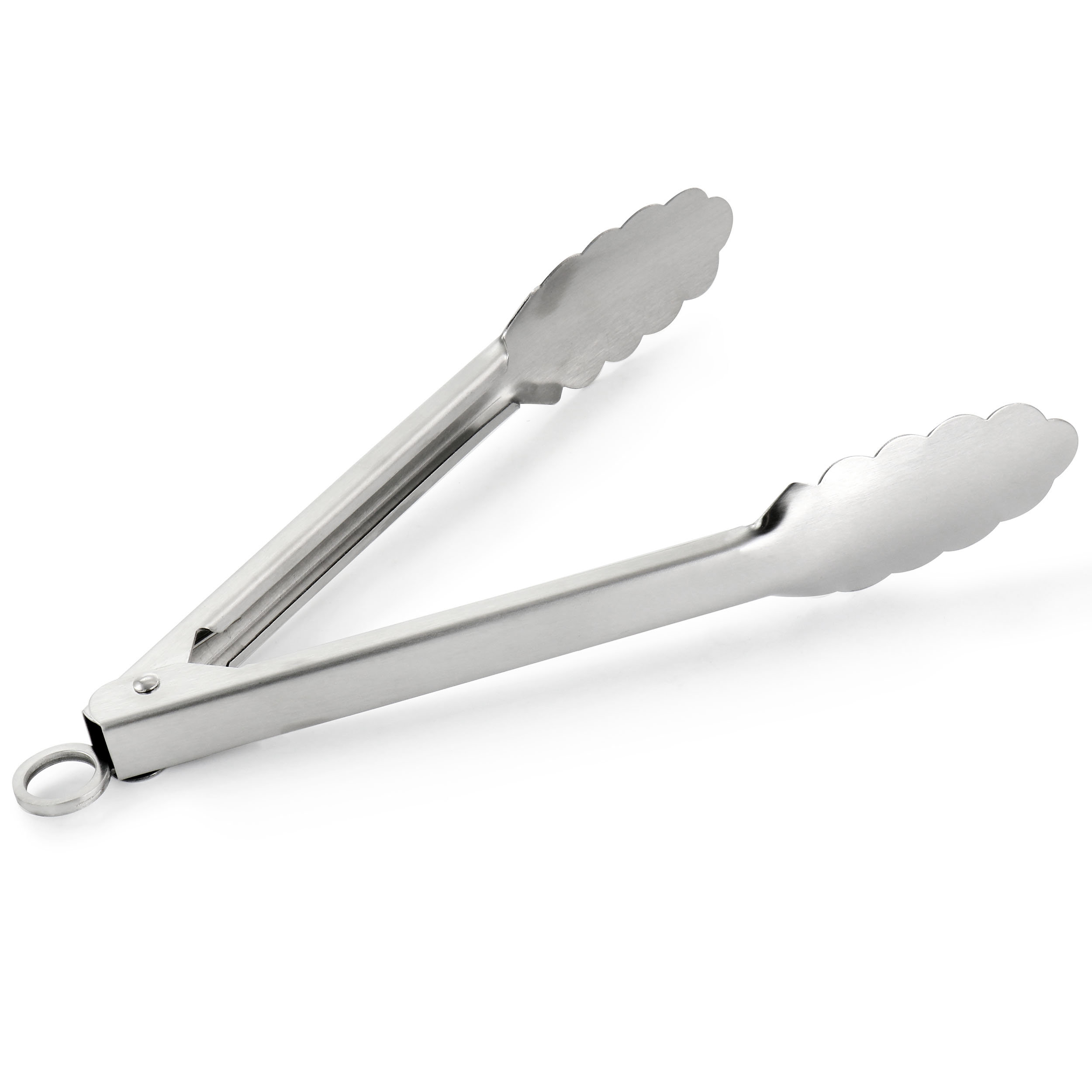 Martha Stewart Stainless Steel Easy-Lock Tongs | Wayfair