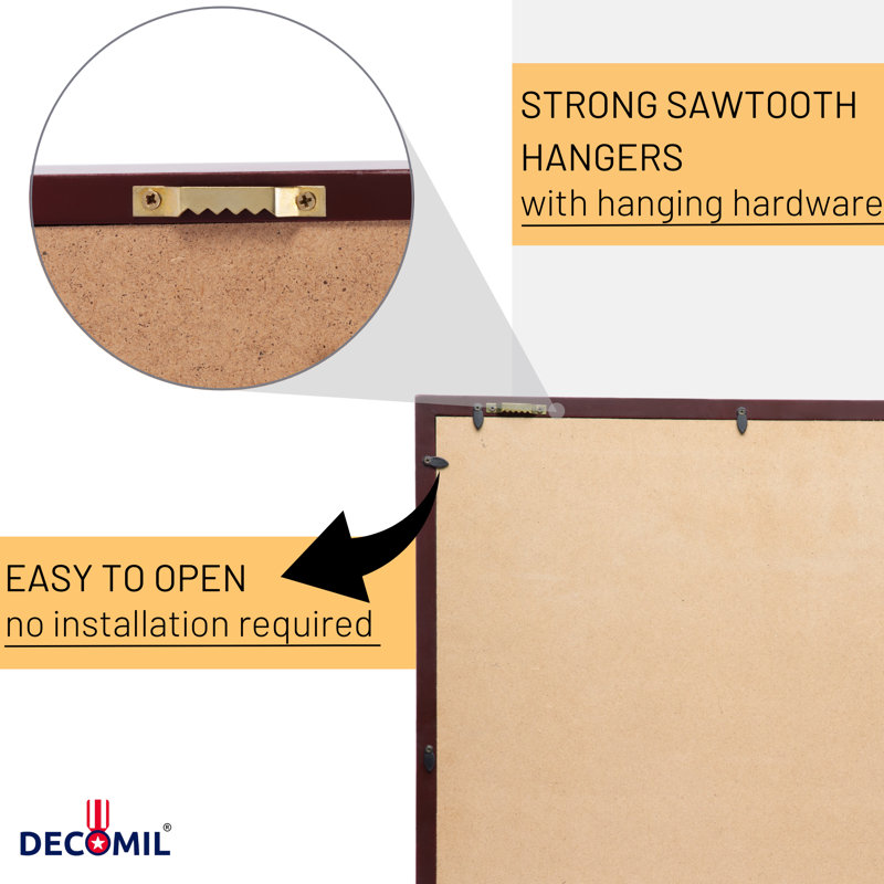 DECOMIL 3x5 Flag Display Case With Certificate & Document Holder Big ...