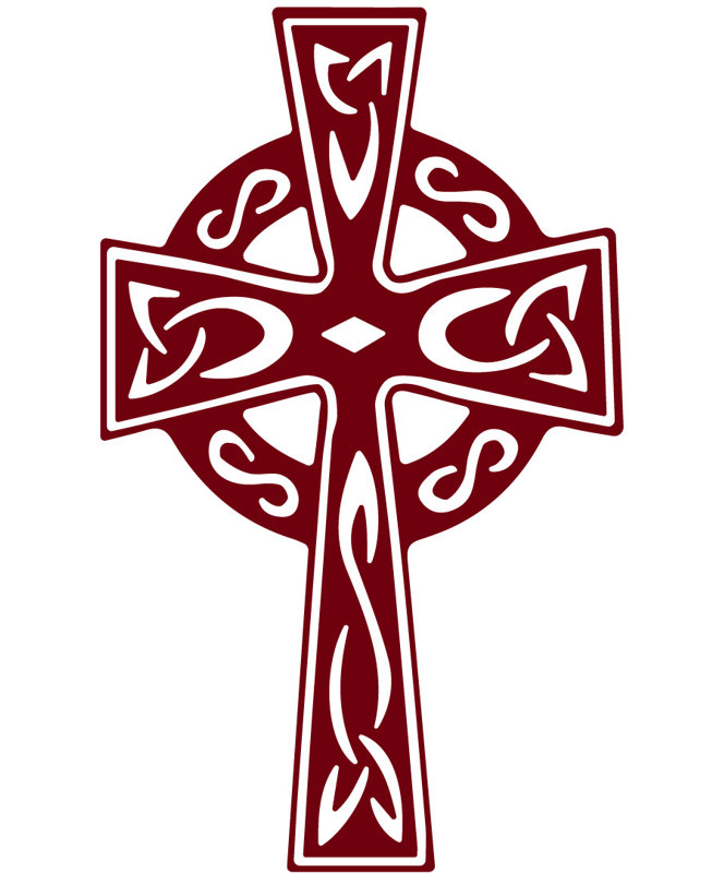 The Decal Guru Celtic Cross Wall Decal | Wayfair