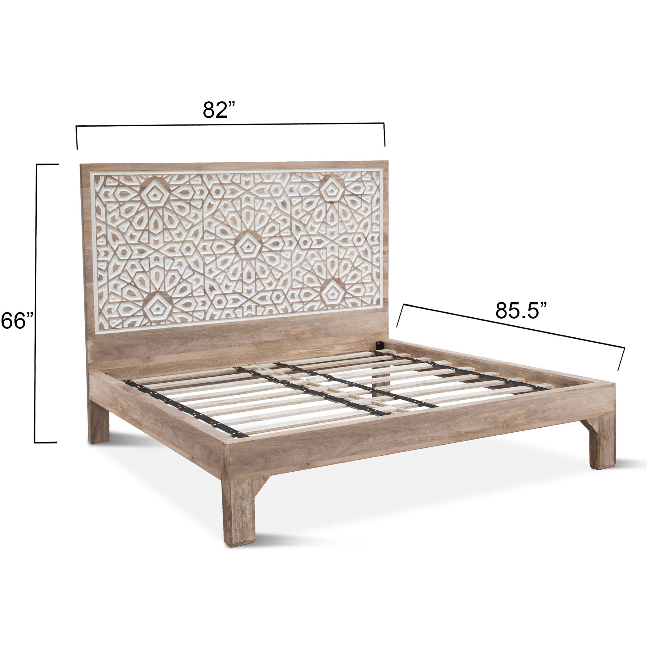 Home Trends & Design Haveli Platform Bed | Perigold
