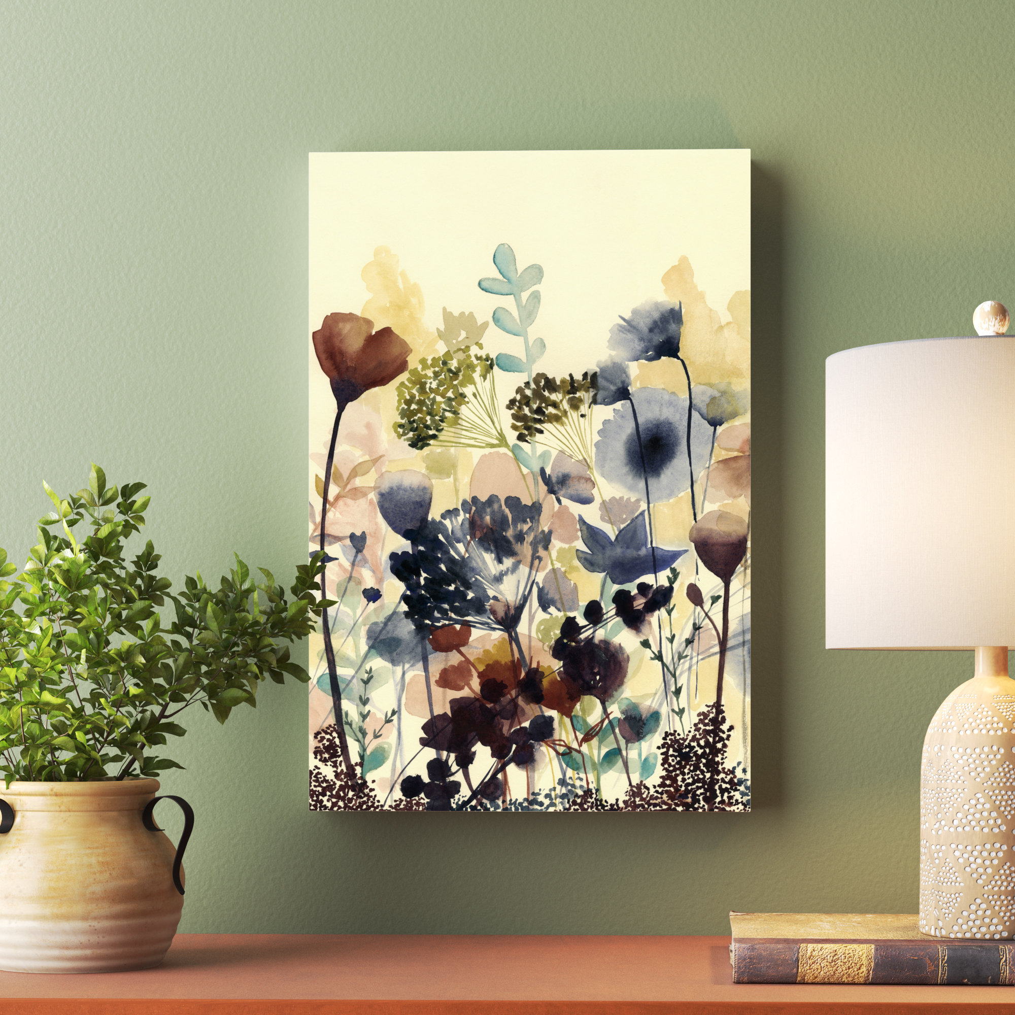 Andover Mills™ Sundry Blossoms I by Grace Popp - Wrapped Canvas ...
