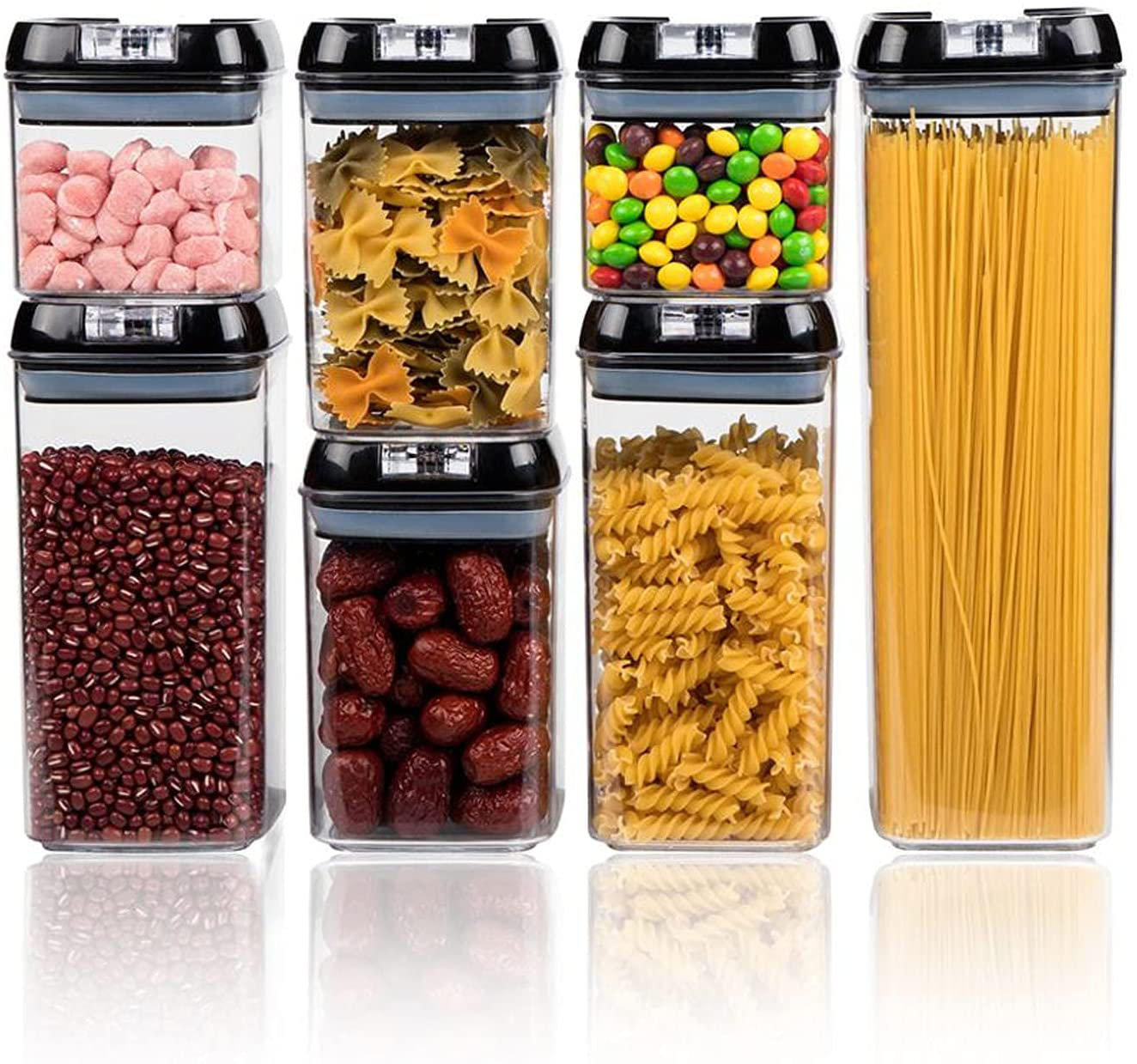 Ebern Designs Danniel 7 Container Food Storage Set & Reviews | Wayfair ...