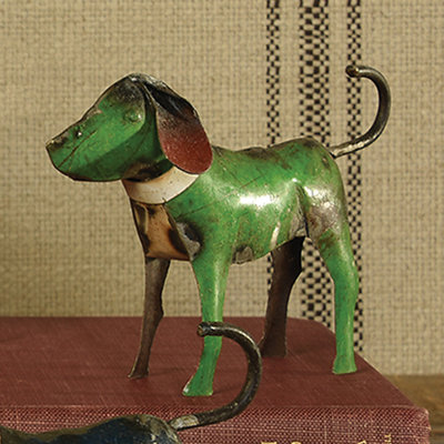 Williston Forge Reuben Metal Dogs Assorted Color Figurine & Reviews ...