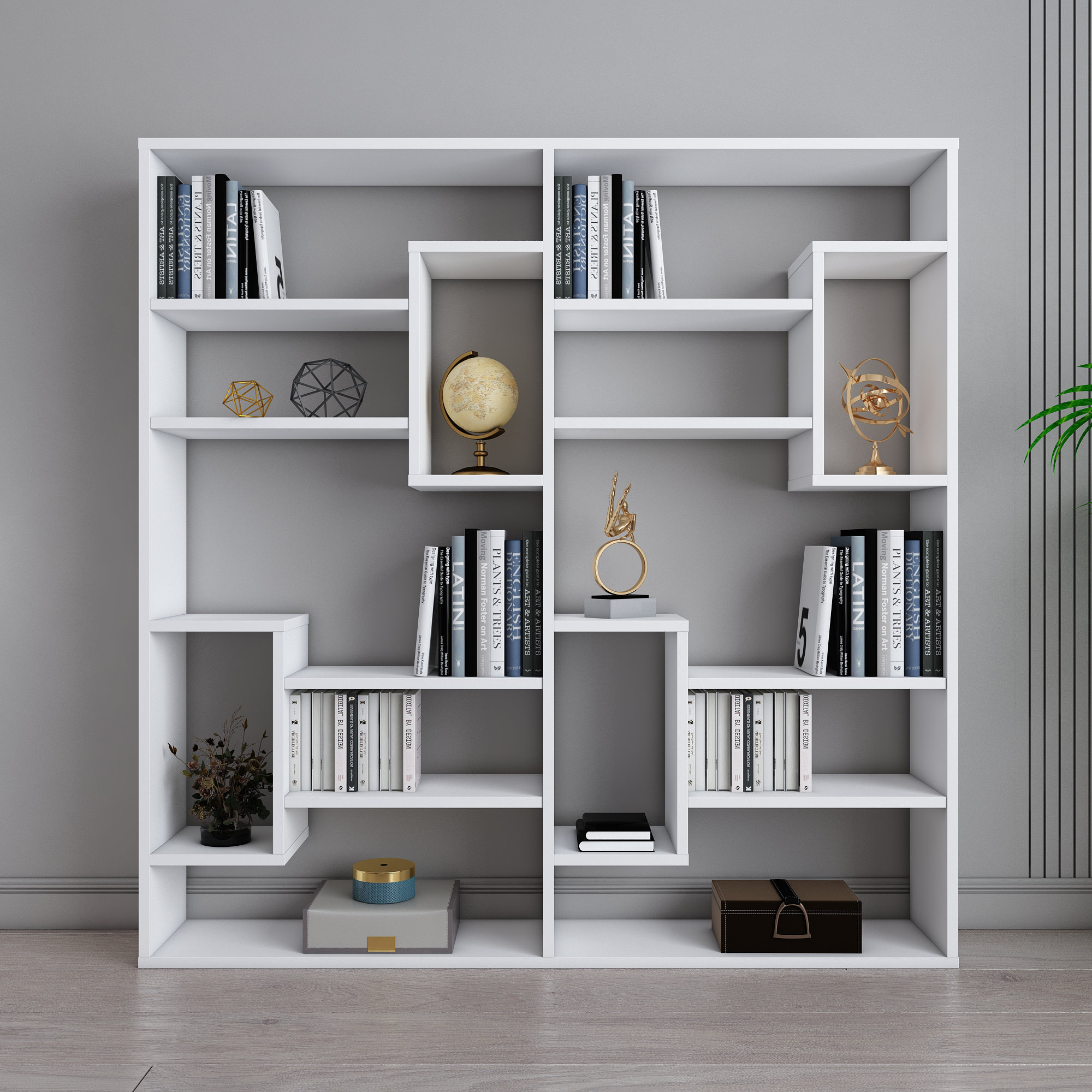 Ebern Designs Timaeus Bookcase & Reviews | Wayfair