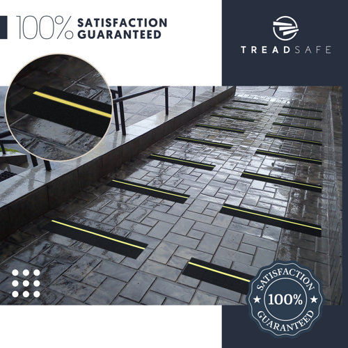 TreadSafe Reflective Anti Slip Stair Tread Tape | Wayfair