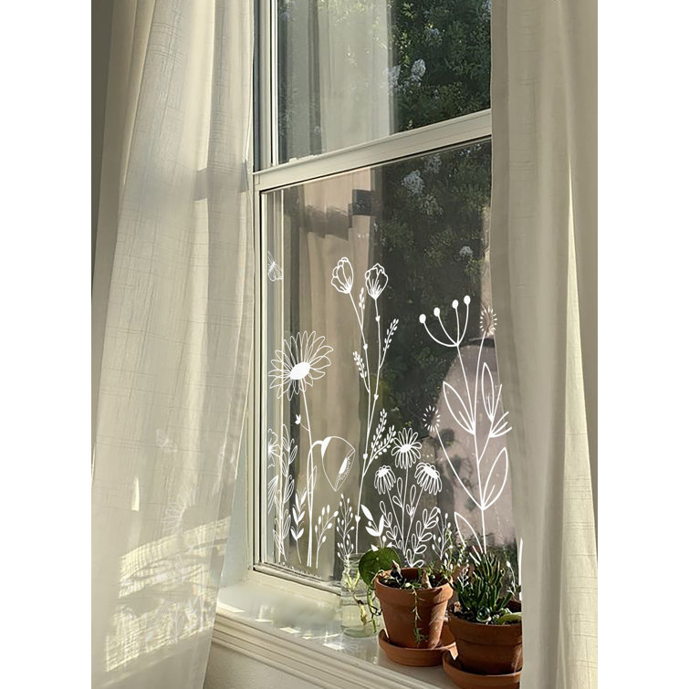 Winston Porter Dandelion Window Decal | Wayfair