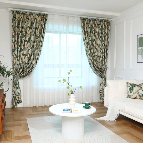 Visionary Home Rayon Room Darkening Curtain Pair | Wayfair