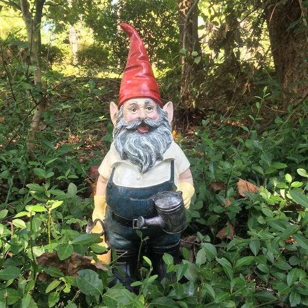 HomeStyles Nowaday Gnome Golfer Garden Statue & Reviews | Wayfair